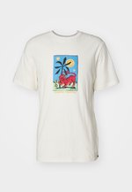 Volcom TAROT TIGER - T-Shirt print - off white/offwhite - Zalando.ch