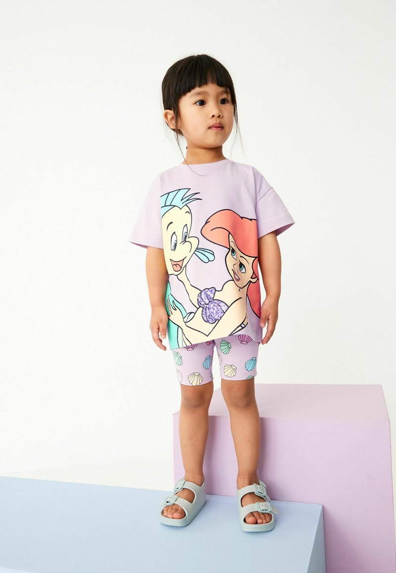 Next LITTLE MERMAID SHORT SLEEVE T-SHIRT AND CYCLING SHORTS SET ...
