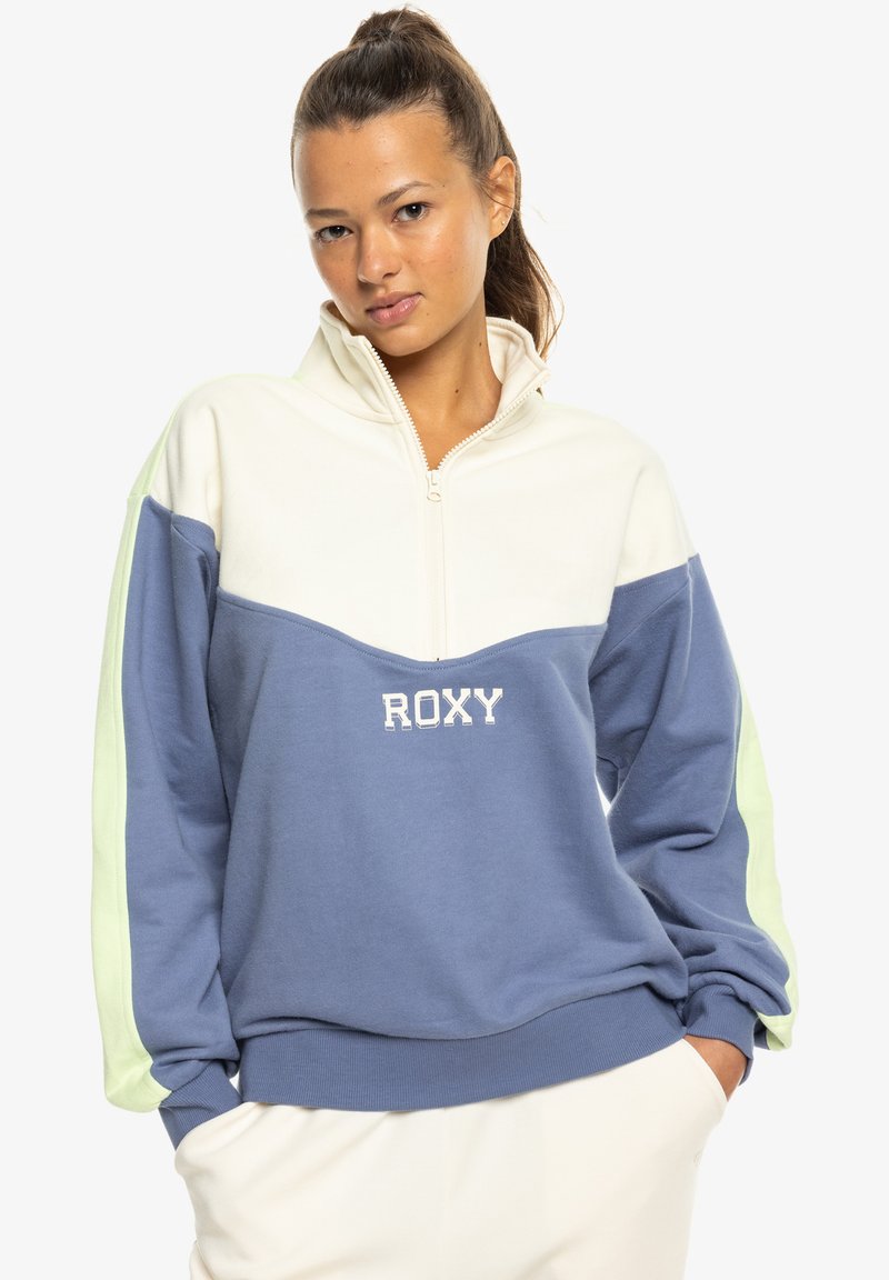 Roxy ESSENTIAL ENERGY HALF ZIP CB - Fleecegenser - wild wind/blå - Zalando.no