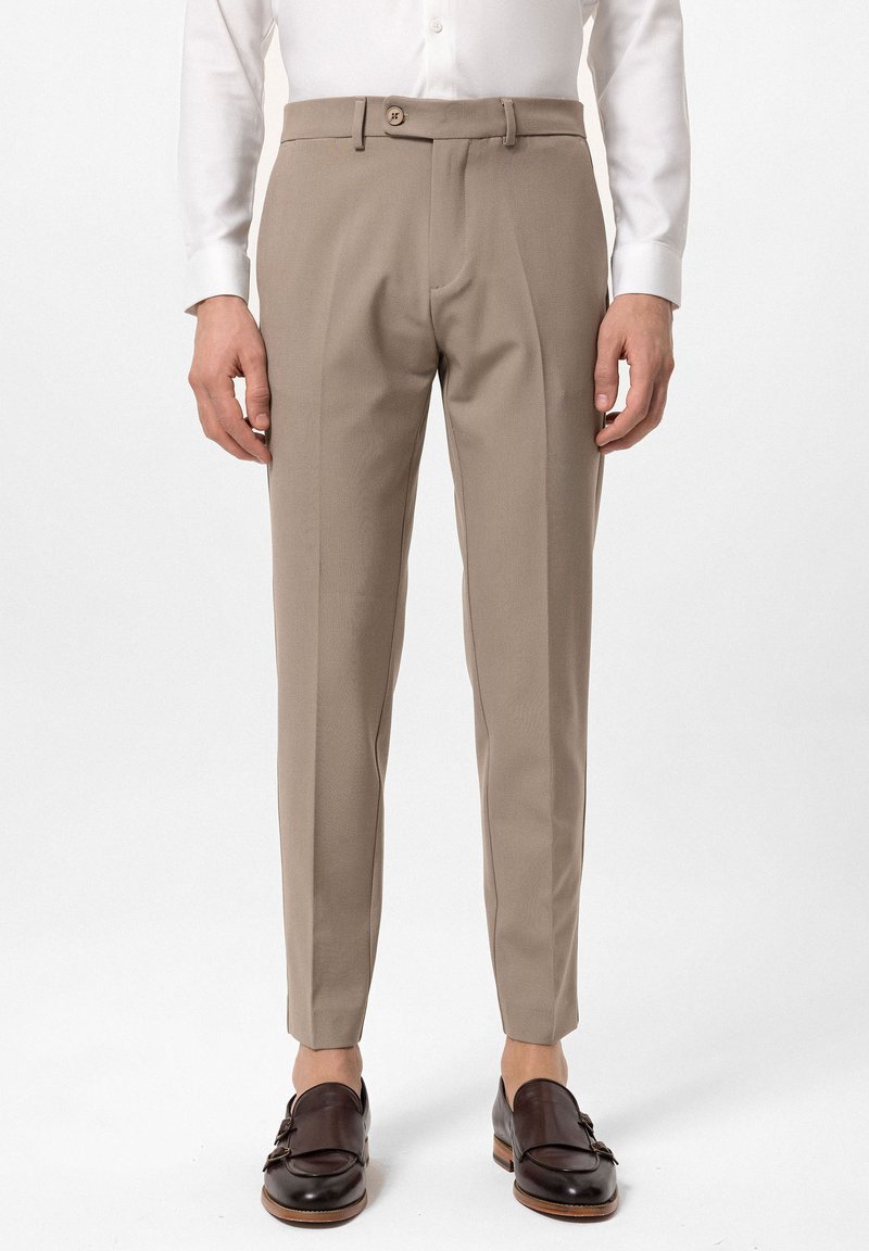Antioch BASIC - Kalhoty - beige/béžová - Zalando.cz