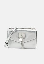 DKNY ELISSA FLAP SHOULDER - Umhängetasche - silver-coloured/silberfarben - Zalando.de