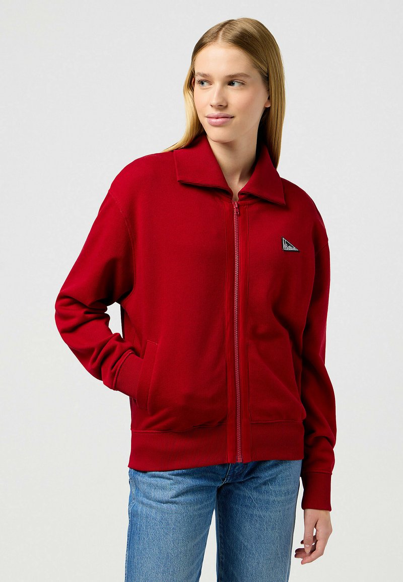 Wrangler Chaqueta de punto - red/rojo - Zalando.es