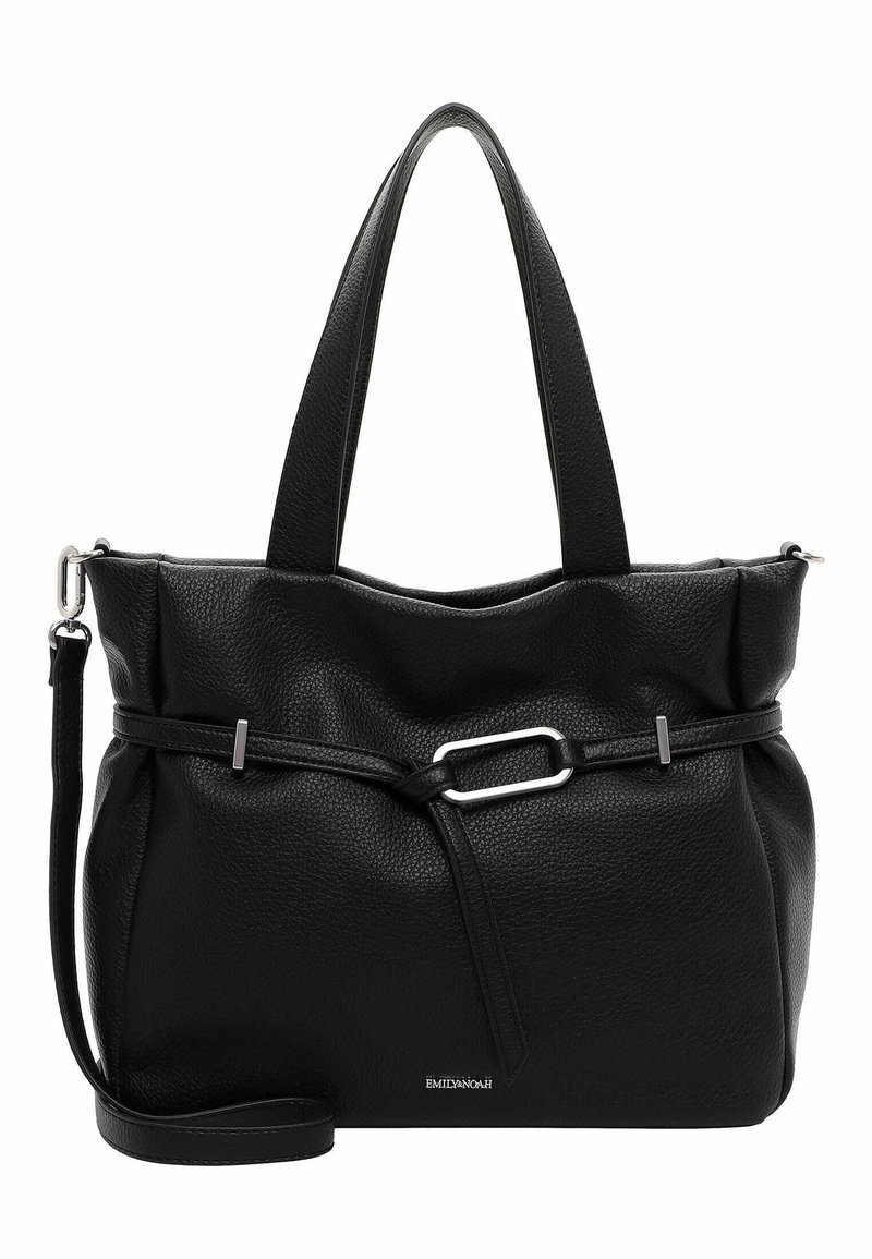 Emily & Noah SHOPPER BAILA - Tote bag - black/black - Zalando