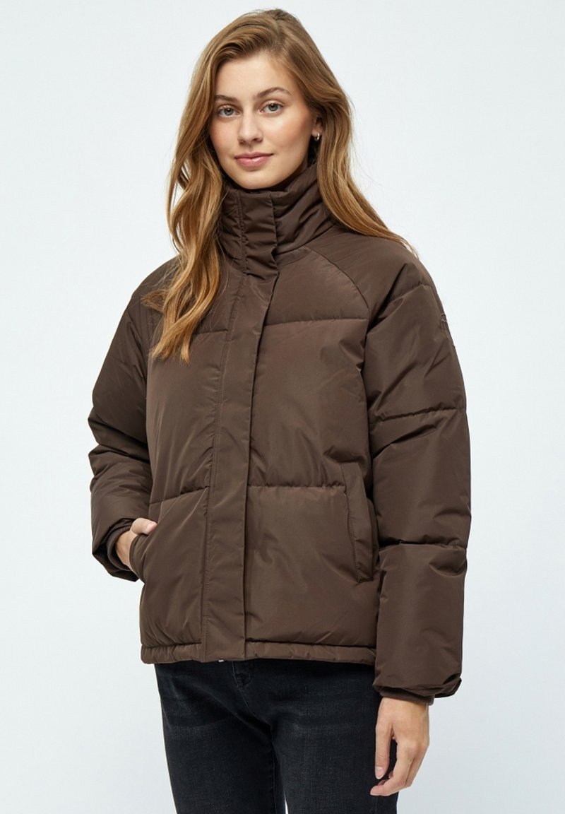 Minus ALEXIS - Winter jacket - slate brown/mottled olive - Zalando.ie