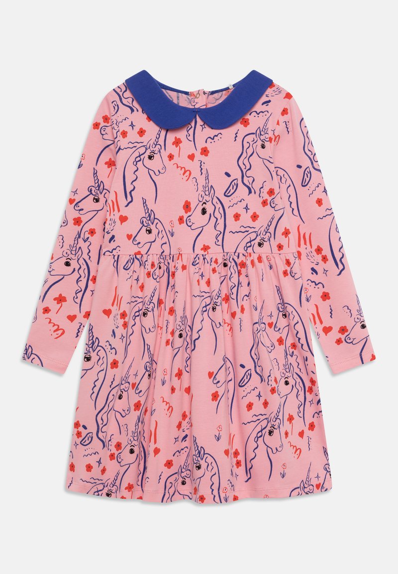 Mini Rodini SCOTTISH UNICORNS - Jersey dress - pink - Zalando.co.uk