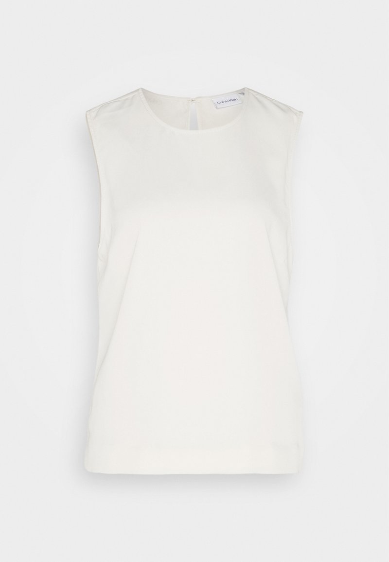 Calvin Klein TANK - Topper - chalk/offwhite - Zalando.no