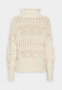 LASCANA AJOUR - Pullover - creme/écru - ZALANDO.FR
