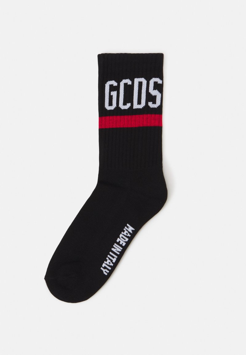 GCDS LOGO SOCKS UNISEX - Socken - nero/schwarz - Zalando.de