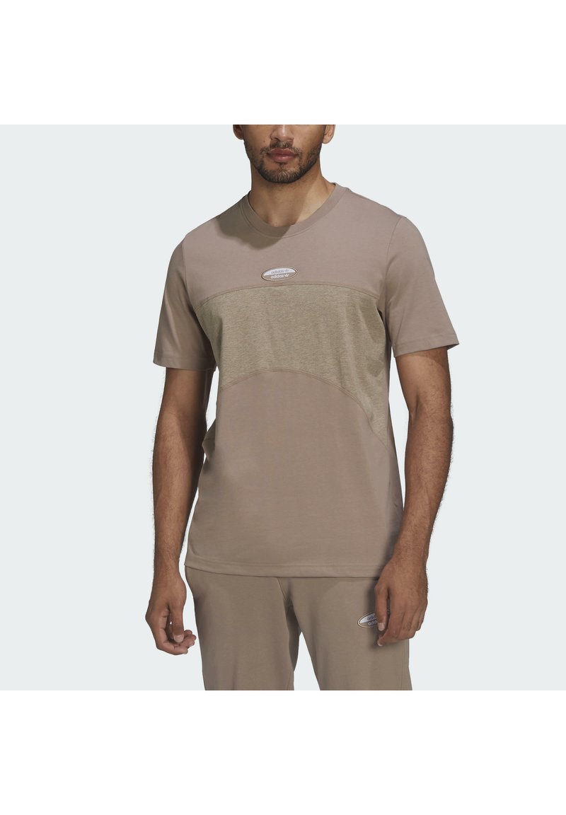 adidas Originals Basic T-shirt - brown - Zalando.ie