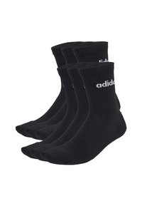adidas Performance C LIN CREW 6P - Calzini - black/white/nero - Zalando.it