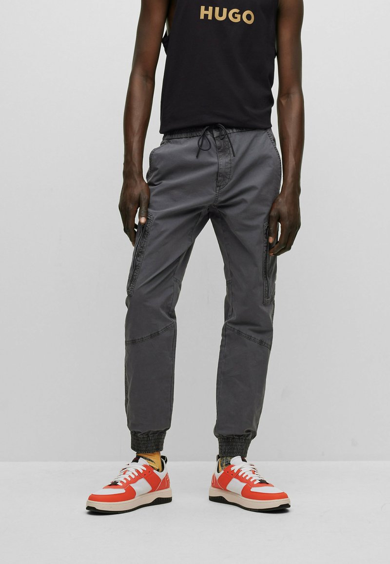 HUGO DALE - Cargohose - dark grey two/dunkelgrau - Zalando.ch