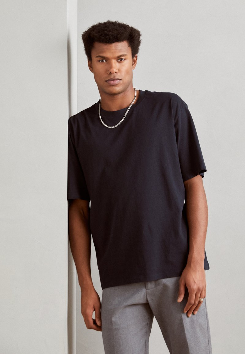 Lindbergh OVERSIZE TEE - T-Shirt basic - navy/dunkelblau - Zalando.de