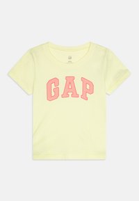 GAP LOGO TEE GIRL - T-Shirt print - citron/gelb - Zalando.ch