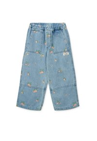 Liewood CESAR PRINTED UNISEX - Jeans Relaxed Fit - peach/light blue ...