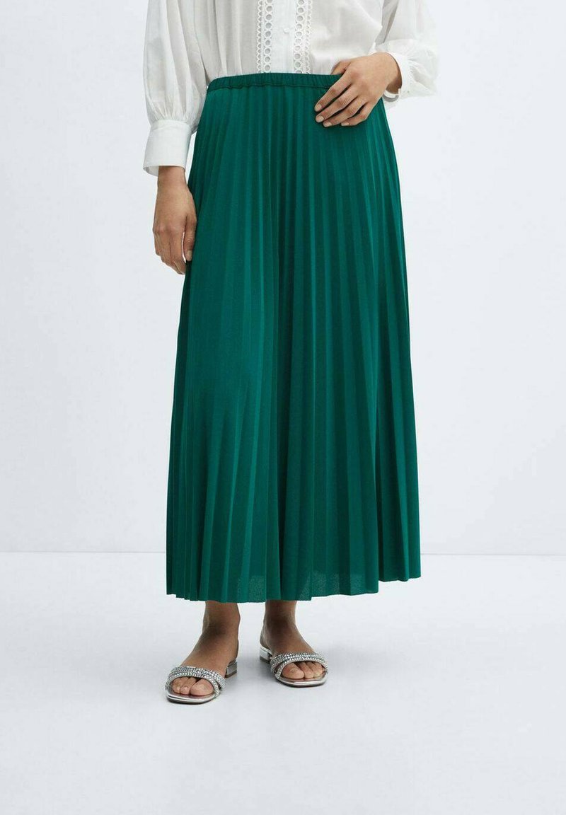 Mango A-lijn rok - dark green/donkergroen - Zalando.nl