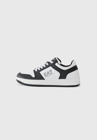 EA7 Emporio Armani UNISEX - Baskets basses - black white/noir - ZALANDO.FR