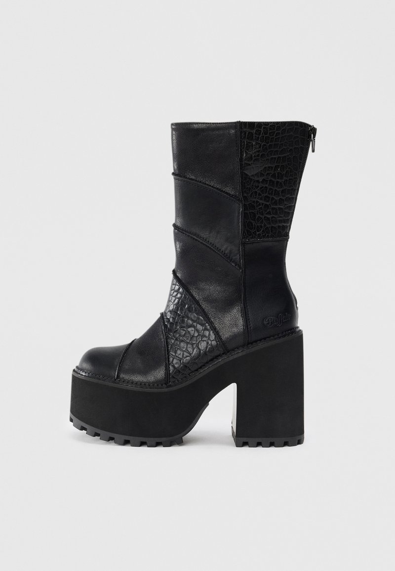 Buffalo KILLAH - Plateaulaarzen - black/zwart - Zalando.nl