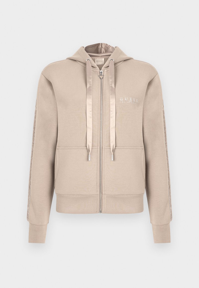 Guess NEW HOODED - Užtrauktuku užsegamas treningas - summer clay ...