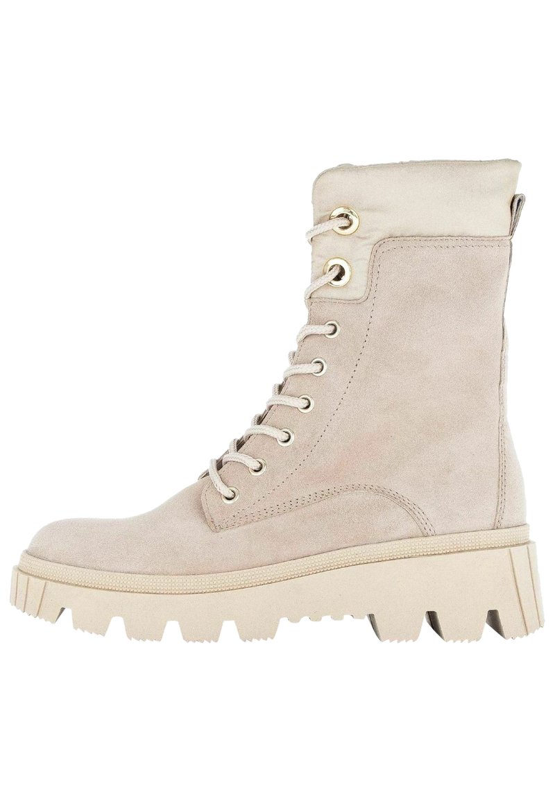 Gabor Platform ankle boots - desert panna/brown - Zalando
