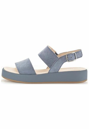 Geox D LAUDARA - Sandalias con plataforma - sand/tierra - Zalando.es