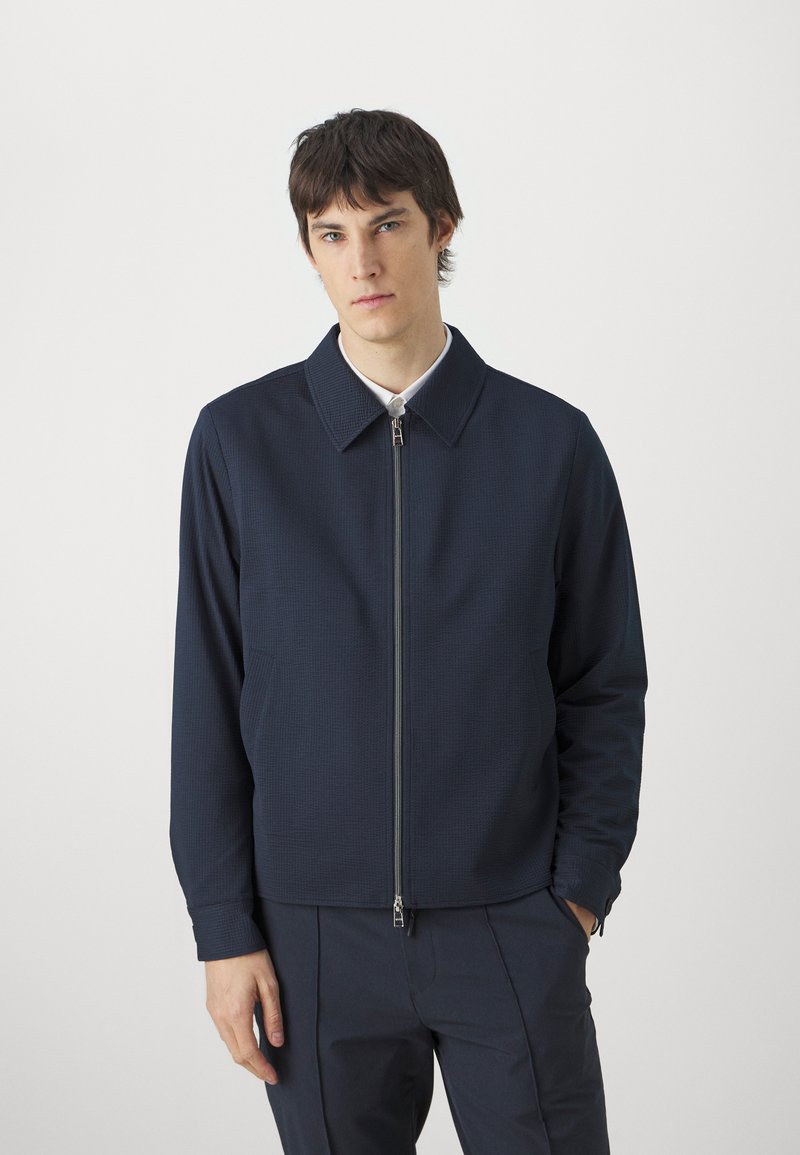 BOSS HANRY WING - Lehká bunda - dark blue/tmavě modrá - Zalando.cz
