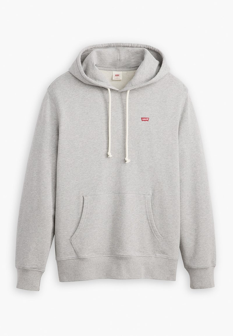 Levi's® THE ORIGINAL HOODIE - Kapuzenpullover - mid tone grey heather ...