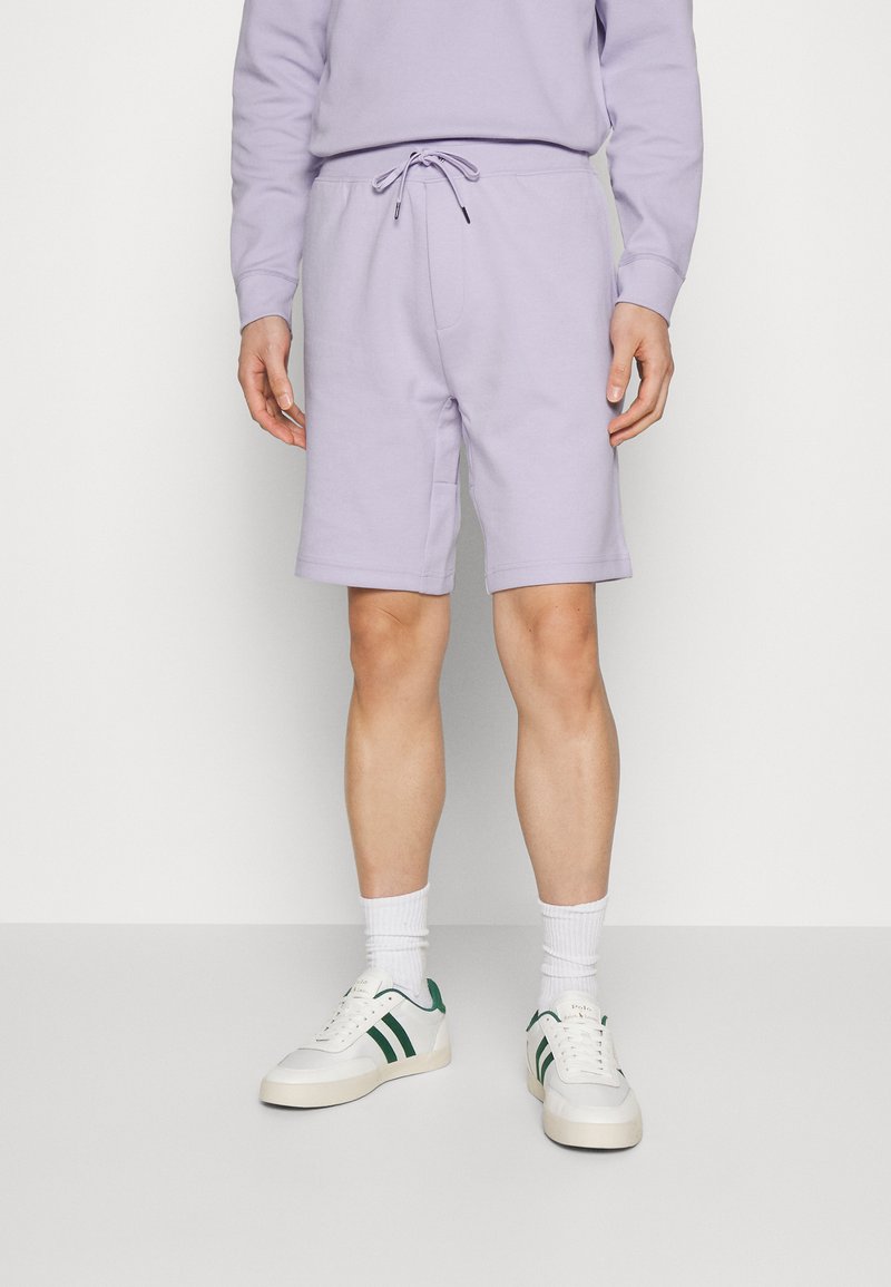 Polo Ralph Lauren DOUBLE-KNIT SHORT - Tracksuit bottoms - purple/lilac ...