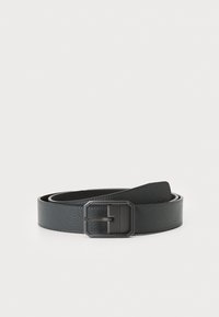 Lancel GABRIEL REVERSIBLE BELT - Belt - black/grey/black - Zalando.co.uk