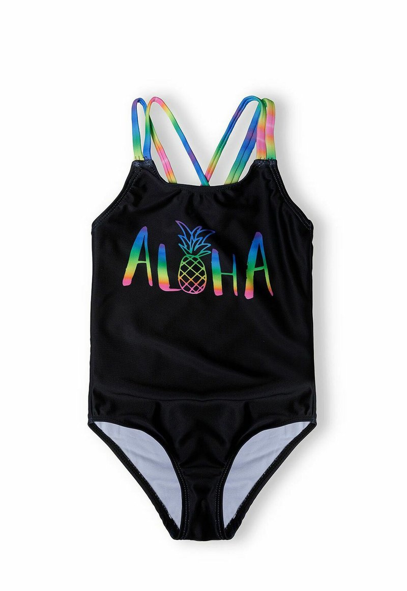 MINOTI MULTI STRAPS COSTUME - Swimsuit - black - Zalando.ie