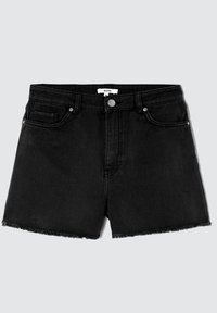 BZB RAW CUT - Short en jean - noir - ZALANDO.FR
