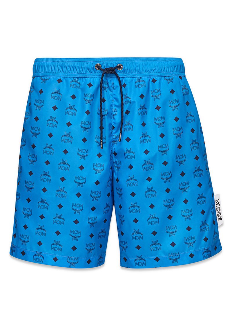 MCM BADE MIT MONOGRAMM-PRINT - Zwemshorts - blue/blauw - Zalando.nl