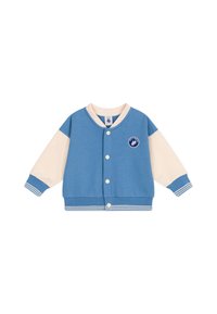 Petit Bateau BÉBÉ BARON UNISEX - Felpa con zip - alaska/avalanche/blu ...
