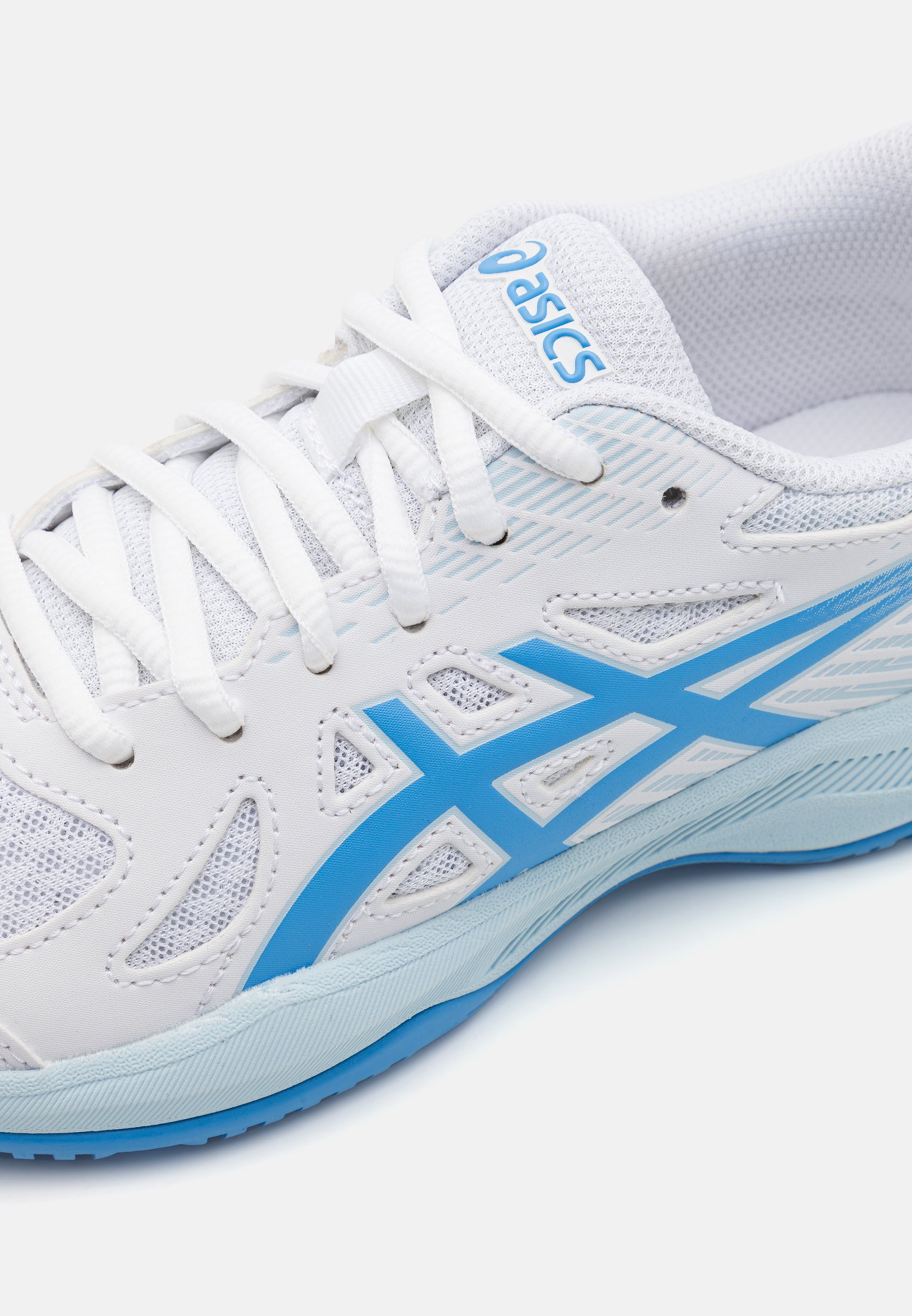 ASICS UPCOURT 6 Volleyball shoes white blue coast white Zalando