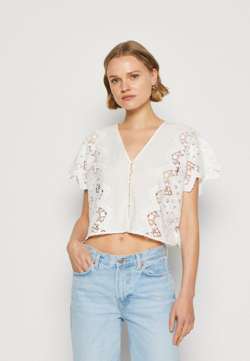 ARKET Blusa - white/blanco - Zalando.es