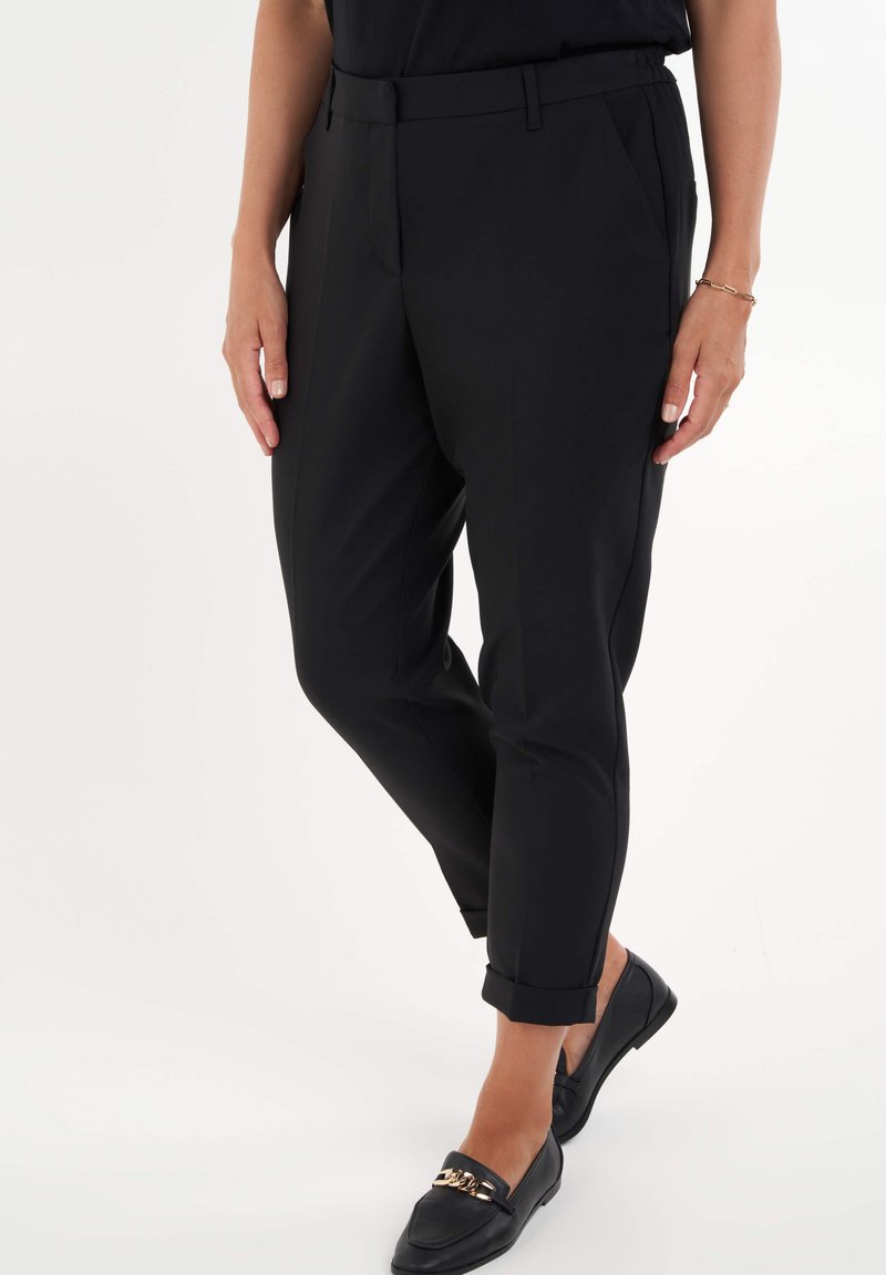 MS Mode Broek - black/zwart - Zalando.be