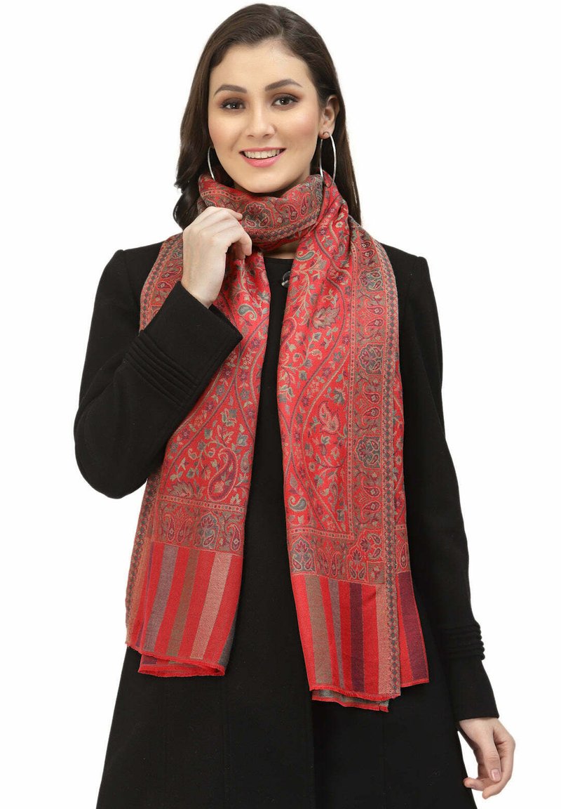 Avant-Garde Paris KASHMIRI HAND - Scarf - red - Zalando