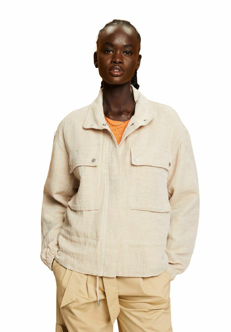 Esprit ÜBERGANGS - Tunn jacka - sand - Zalando.se