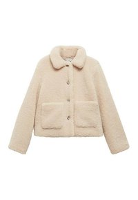 Mango Kids TEDDY - Light jacket - ecru/beige - Zalando.ie