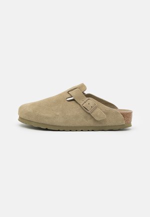 Pier One LEATHER UNISEX - Slippers - brown - Zalando.co.uk