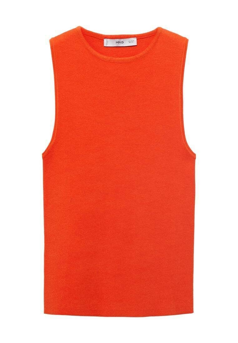 Mango FINE - Top - orange - Zalando