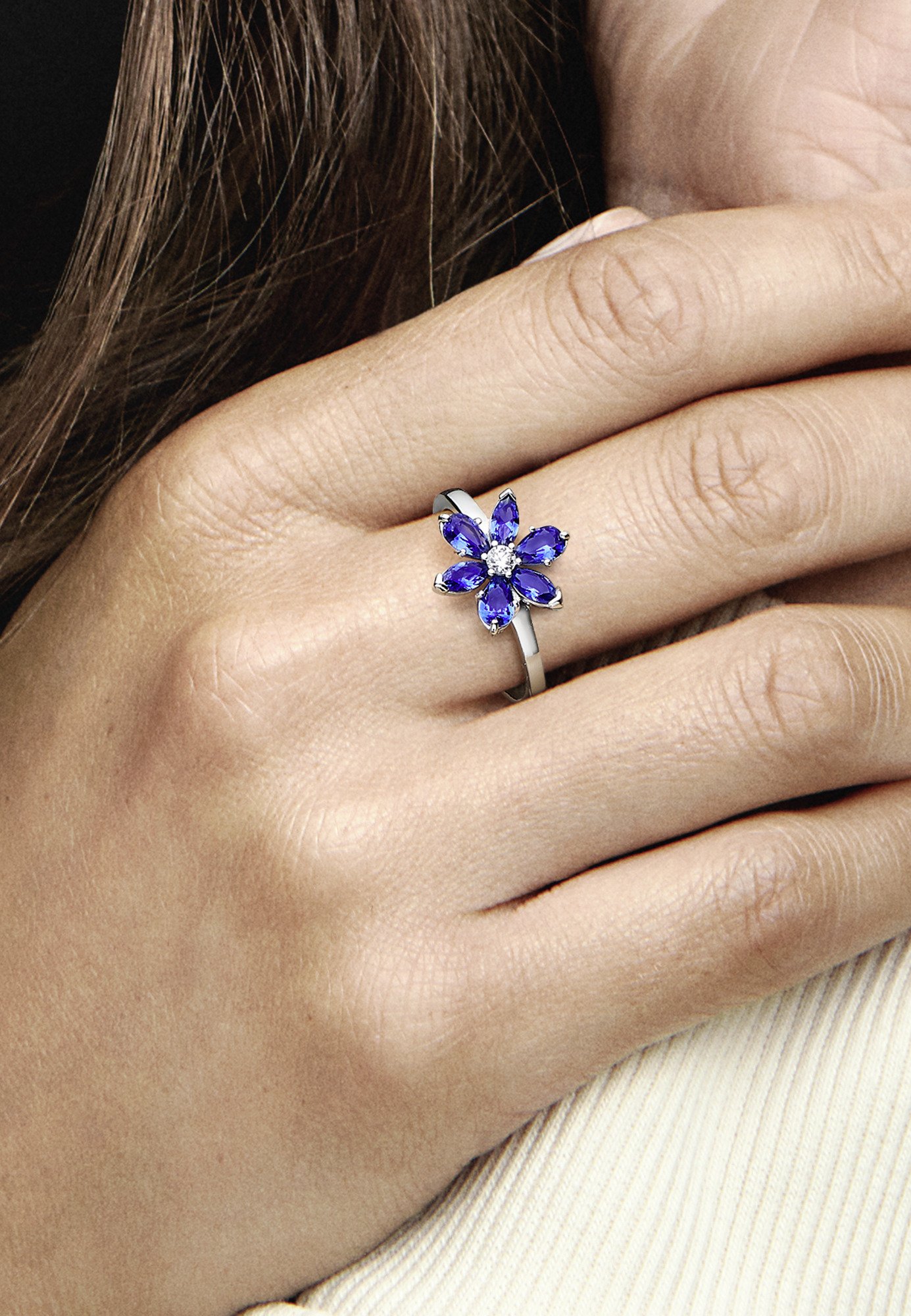 Pandora floral elegance ring store