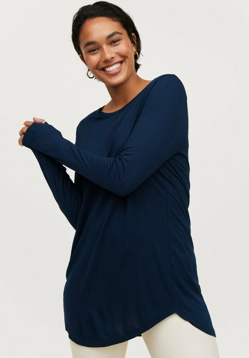 Ellos Collection TALINA - Longsleeve - navy/blauw - Zalando.nl