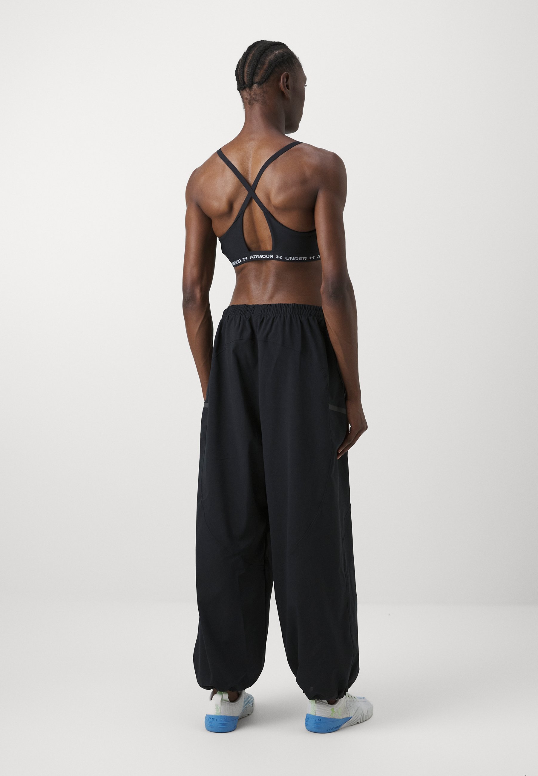 Under Armour UNSTOPPABLE AIRVENT PARACHUTE PANT Tracksuit bottoms black Zalando