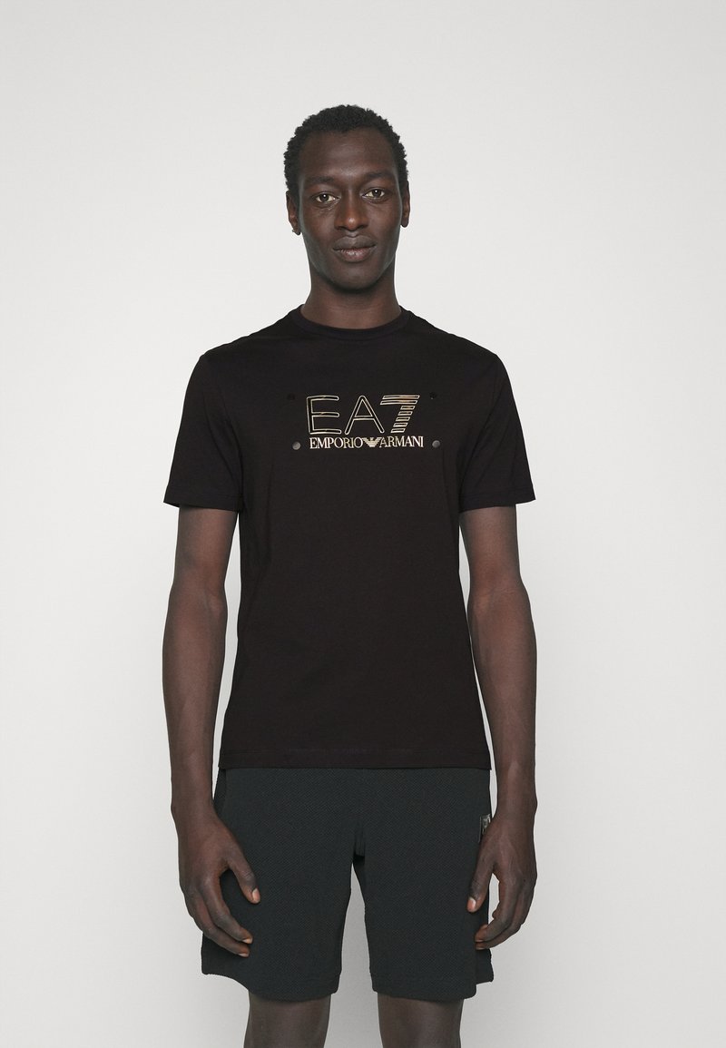 EA7 Emporio Armani Trükipildiga T-särk - black/must - Zalando.ee