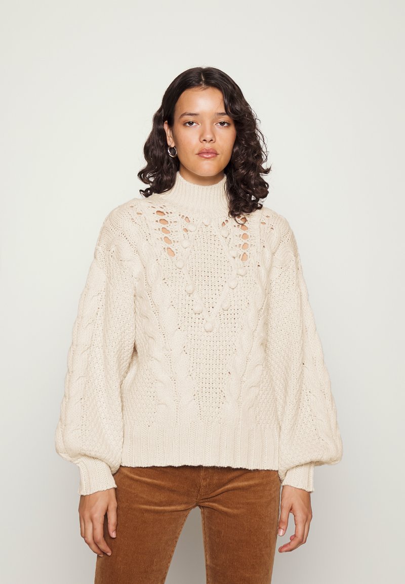 Object OBJALISON - Jumper - sandshell/off-white - Zalando