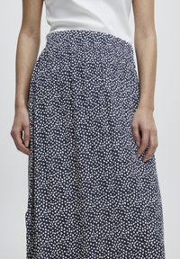 ICHI MARRAKECH - A-Linien-Rock - total eclipse dot/blau - Zalando.at