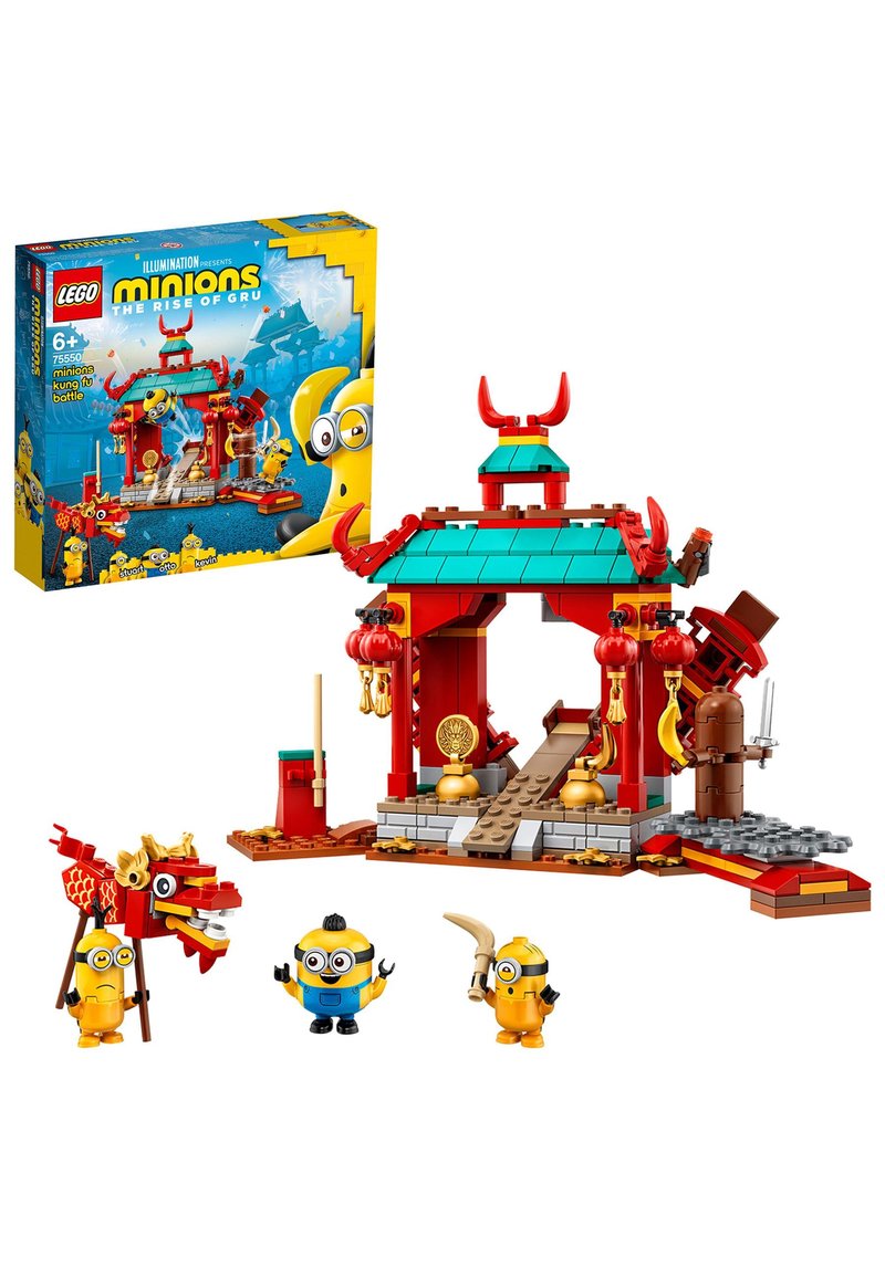 LEGO 75550 MINIONS KUNG FU BATTLE WITH KEVIN, STUART & OTTO FIGURES ...