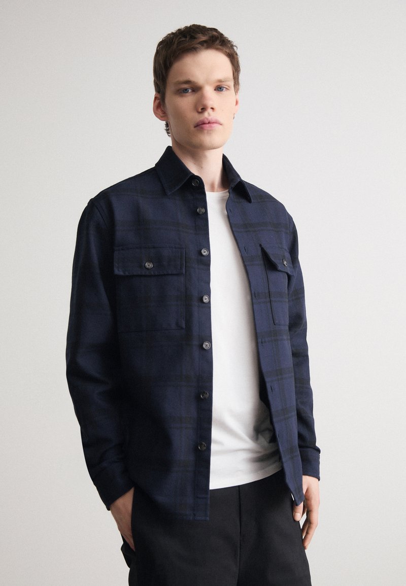 BOSS OWEN - Shirt - dark blue - Zalando.ie