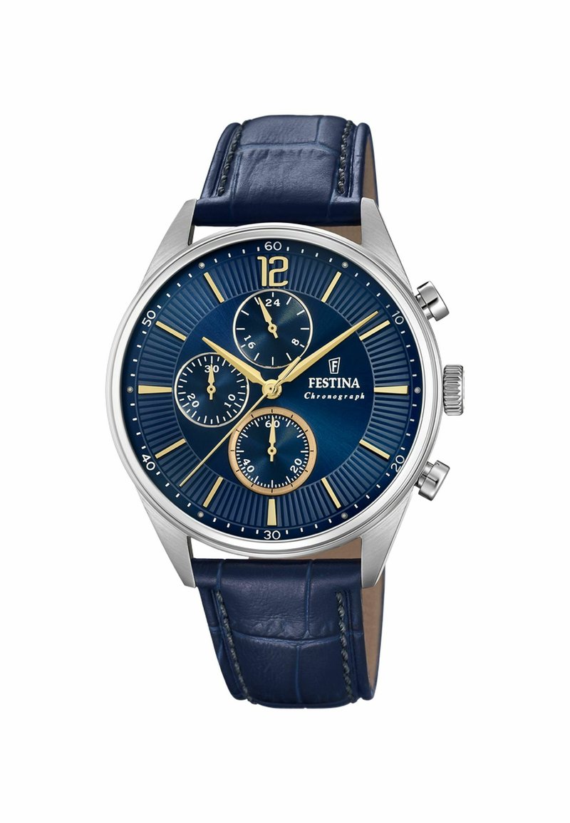 Festina TIMELESS - Chronograph watch - blue - Zalando.ie