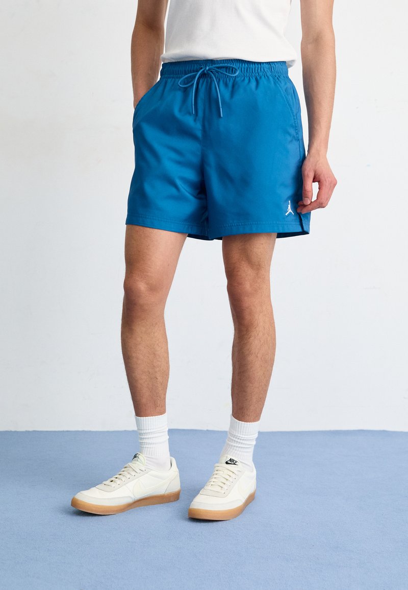 Jordan POOLSIDE - Short - industrial blue/white/bleu - ZALANDO.FR